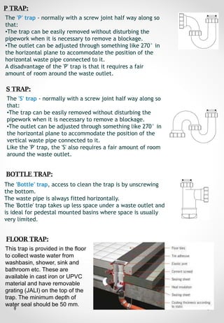 Report toilet building construction | PPTX