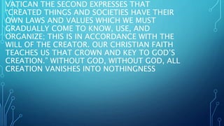 Science and The Divine Order | PPTX