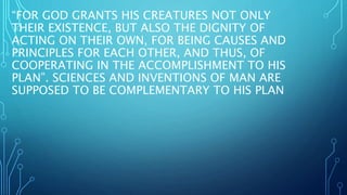 Science and The Divince Order | PPTX