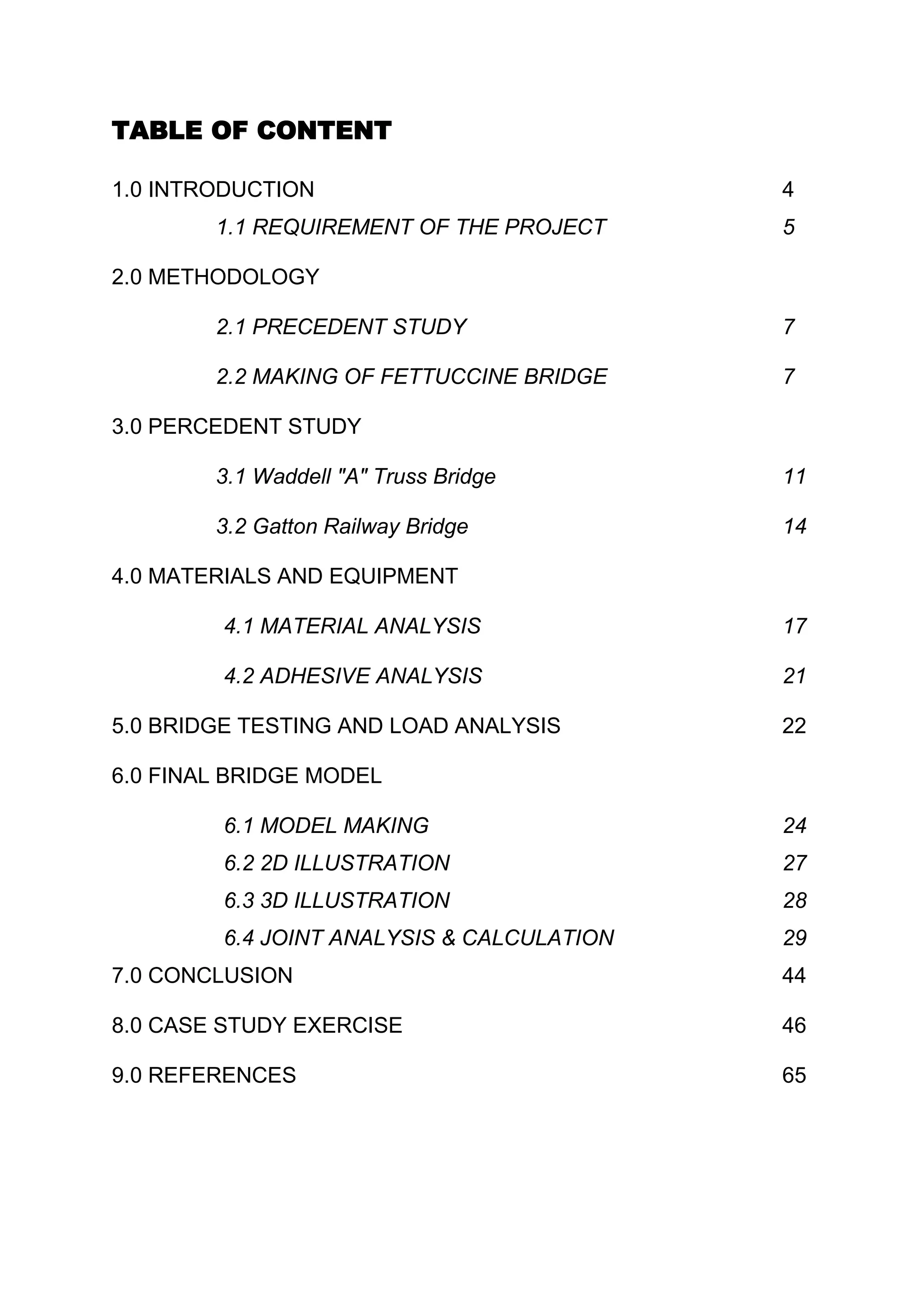 Truss Bridge Report | PDF