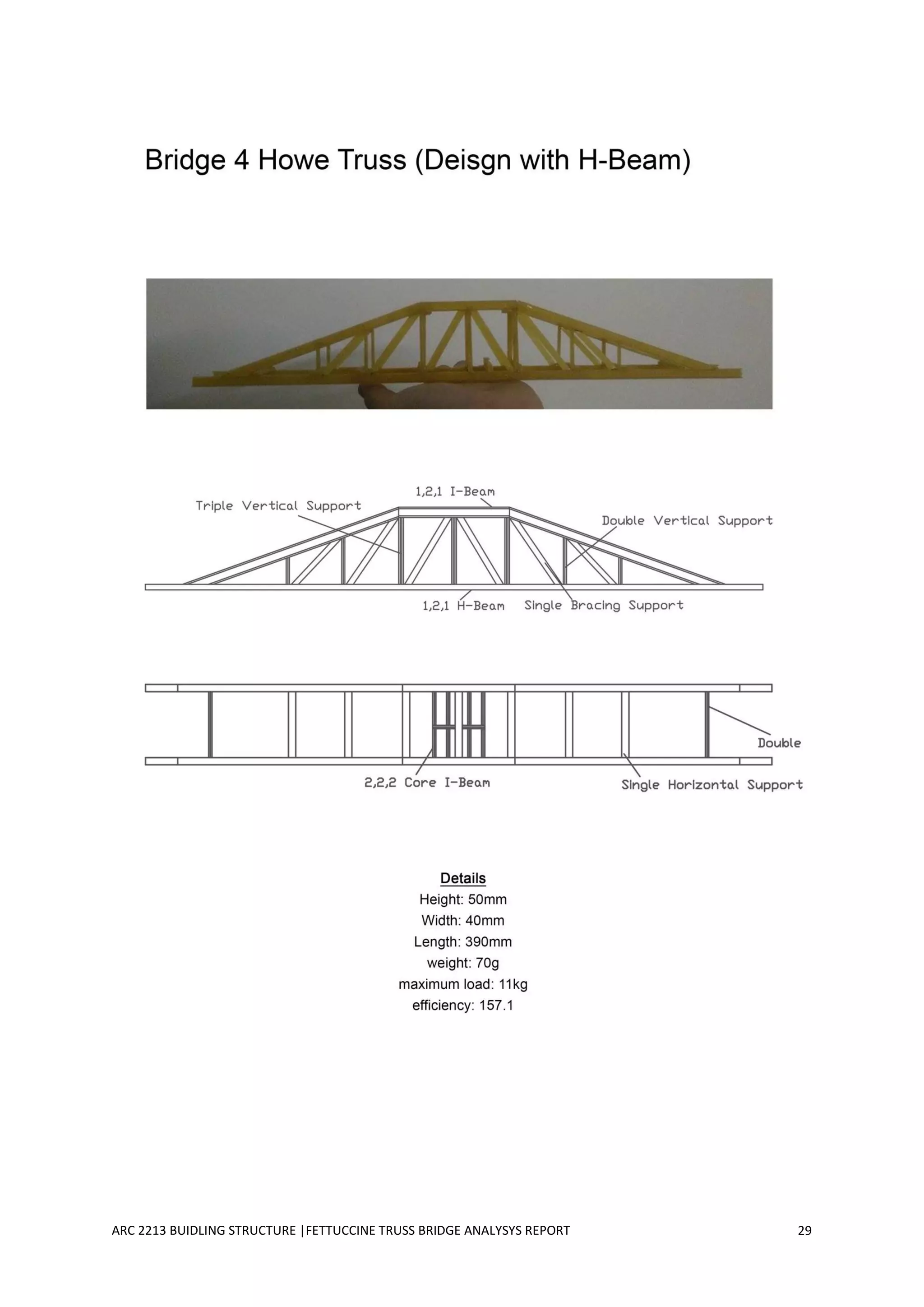 Truss Bridge Report | PDF