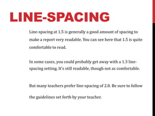 Report Writing Tips | PPT