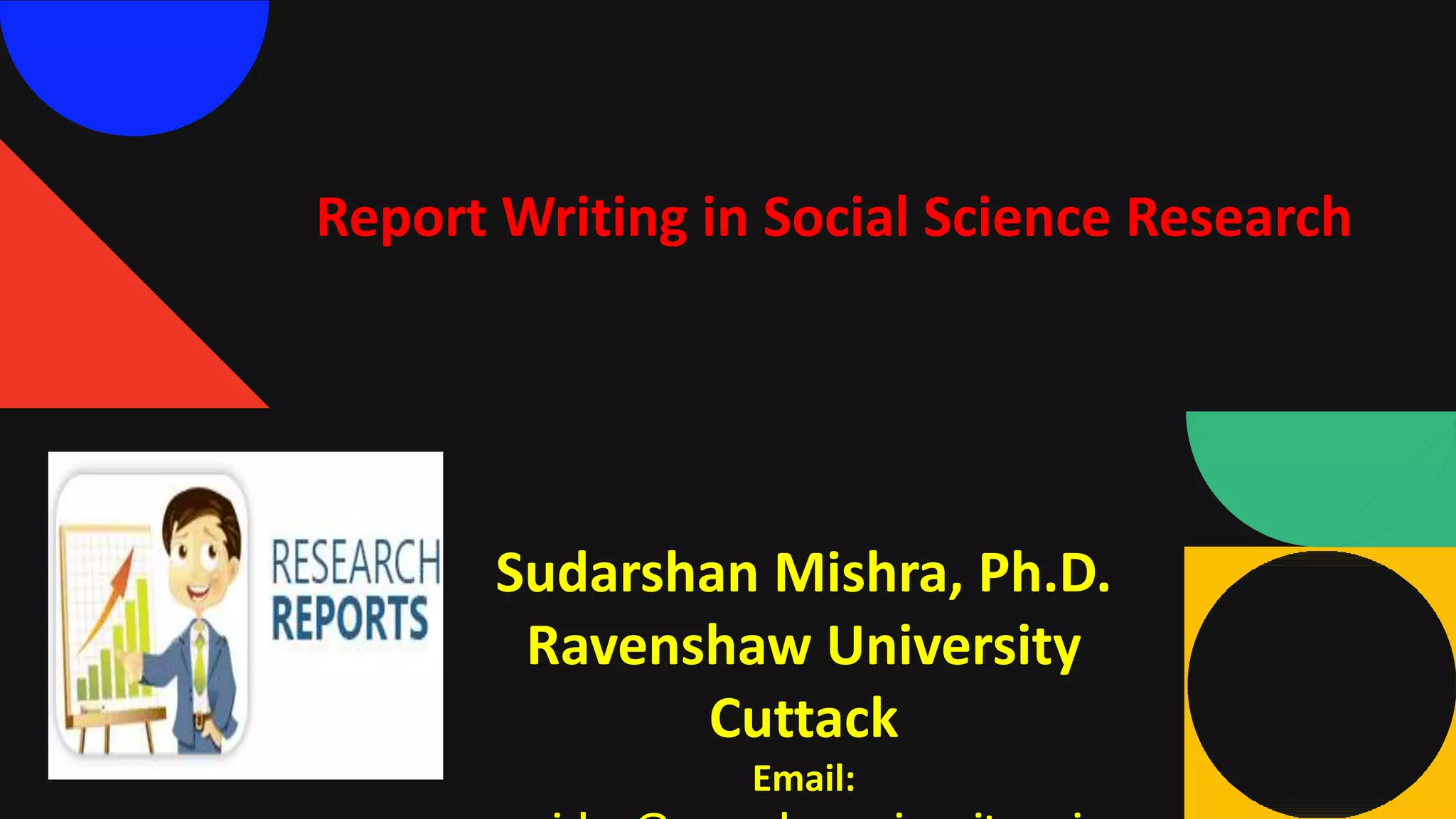 Social Science Research Report Writing | PDF