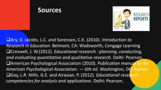 Social Science Research Report Writing | PDF