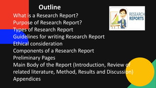 Social Science Research Report Writing | PDF