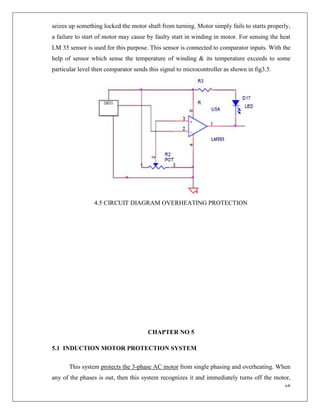 induction motor protection system | PDF