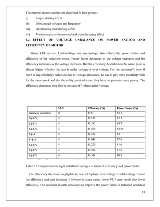 induction motor protection system | PDF
