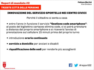 Report di Mandato #02 - Fabiana Martini - Vicesindaco - Comune di ...
