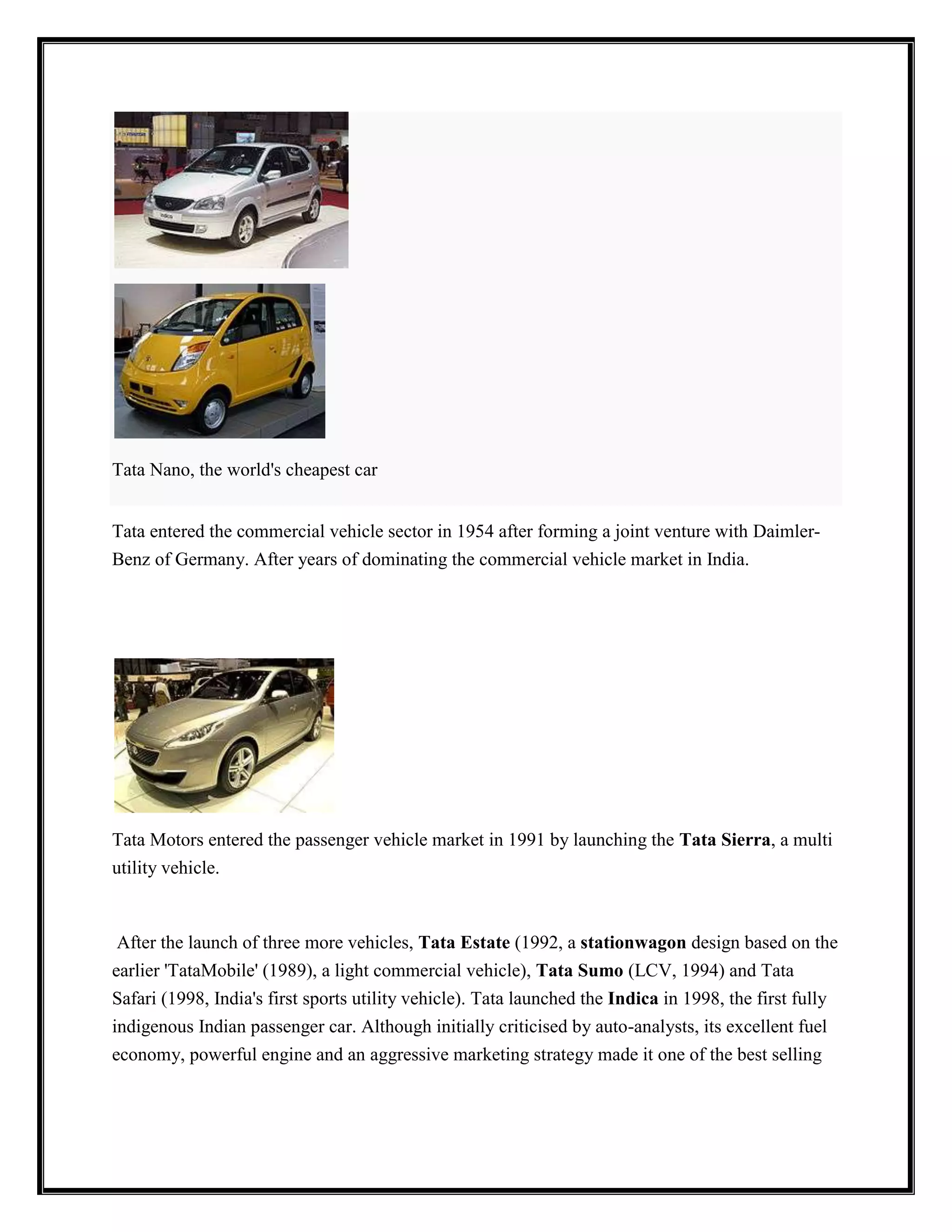 Performance Appraisal in Tata Motors | DOCX