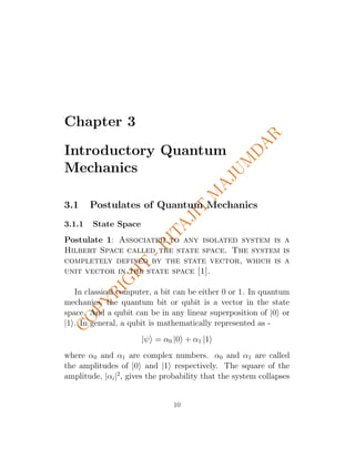 No Cloning Theorem with essential Mathematics and Physics | PDF
