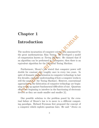 No Cloning Theorem with essential Mathematics and Physics | PDF