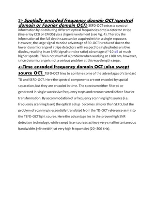 Report on EYE-OCT.(OPTICAL COHERANCE TOMOGRAPHY) | DOCX