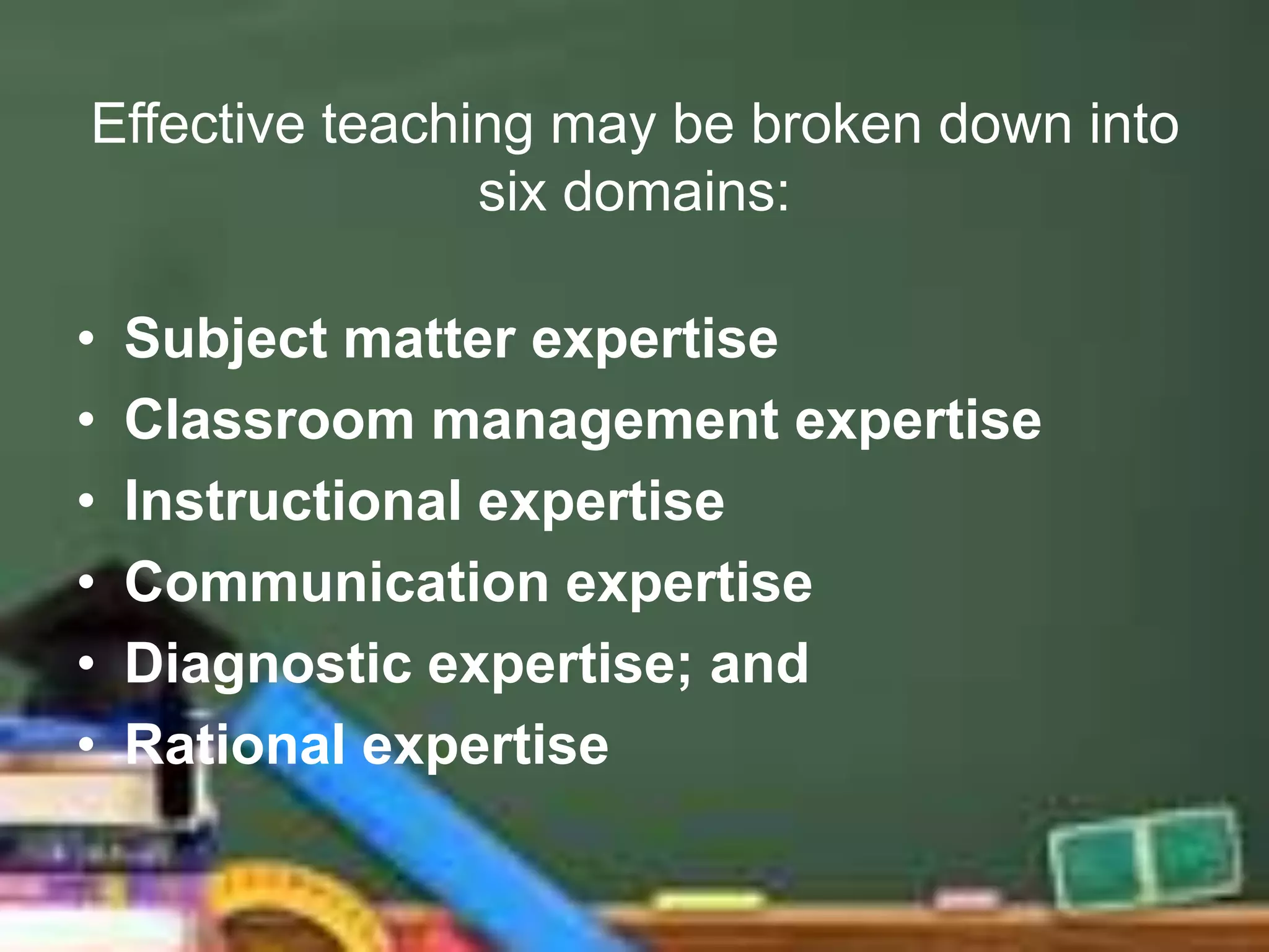 Effective Instructional Techniques and Effective Teaching | PPTX
