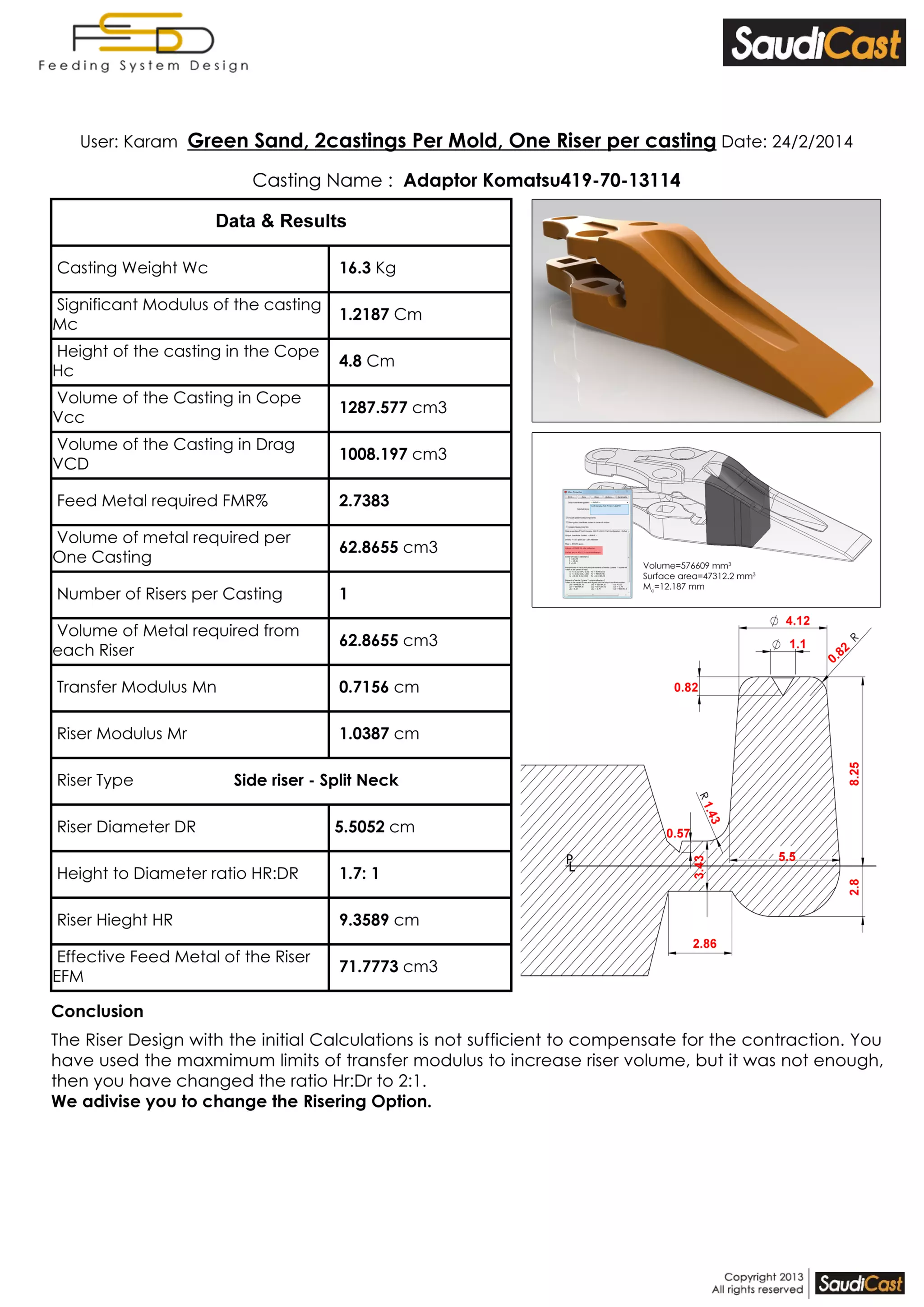 Automatic generated report - FSD software | PDF