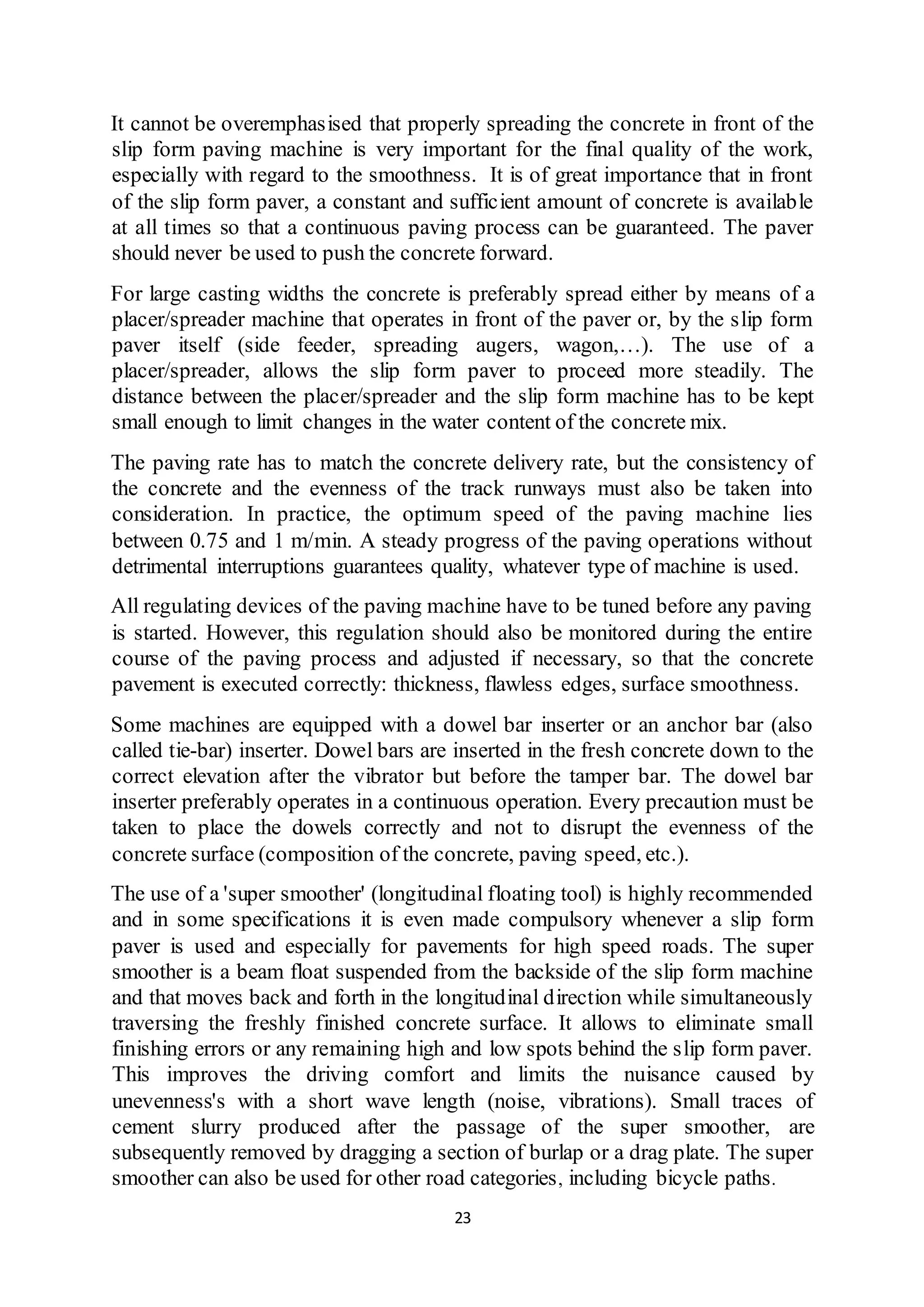 Concrete Road Pavement | DOCX