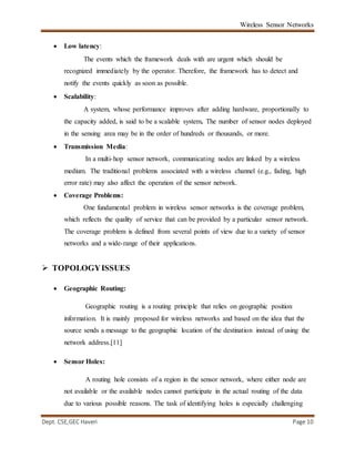 wireless sensor network | PDF