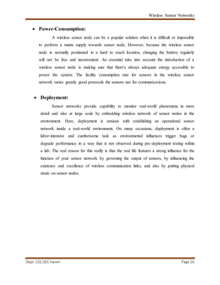 wireless sensor network | PDF