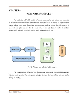 wireless sensor network | PDF