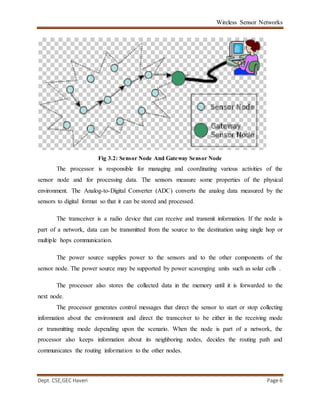 wireless sensor network | PDF