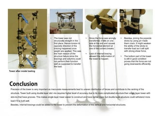 Building Construction tower project | PDF