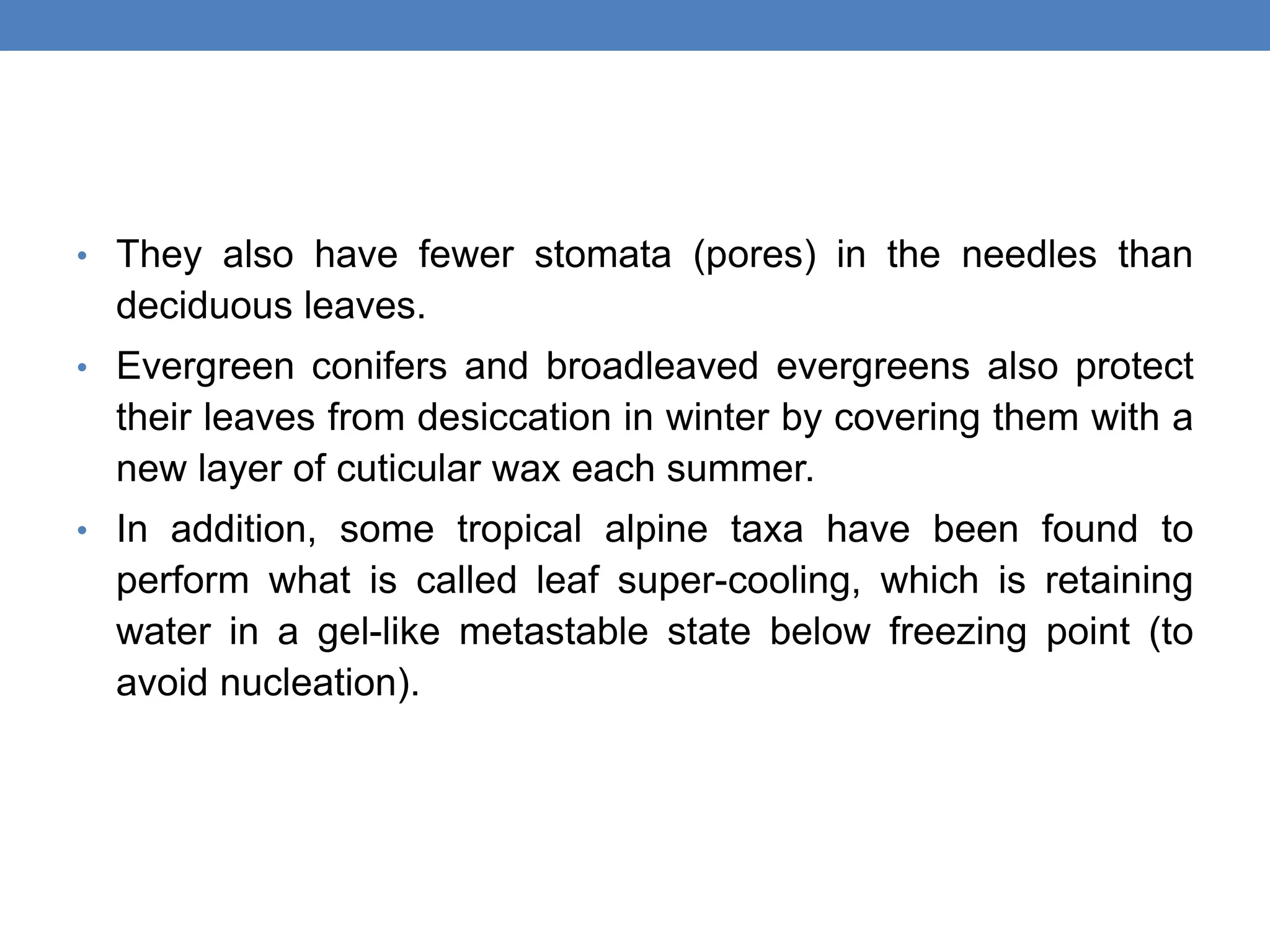 Tolerance Mechanism of Plants to cold stress | PPTX