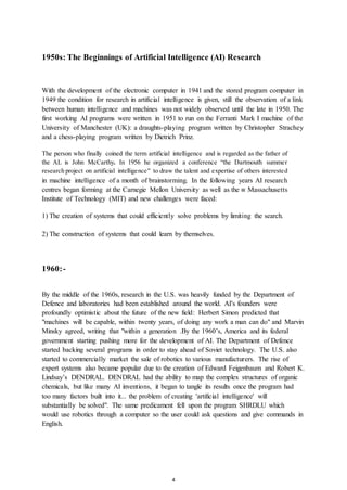 Artificial Intelligence Report | DOCX