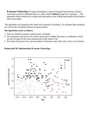 Data Mining: Cluster Analysis | PDF | Databases | Computer Software and ...