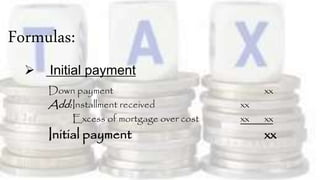 Installment Sales Method (Income Taxation | PPTX