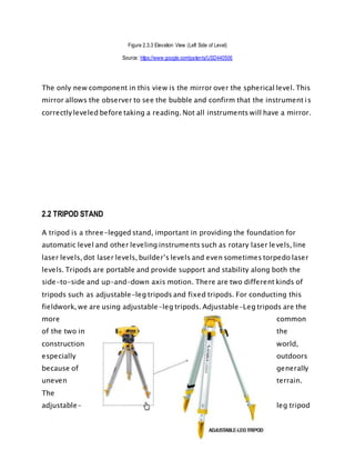 SITE SURVEYING LEVELING | DOCX