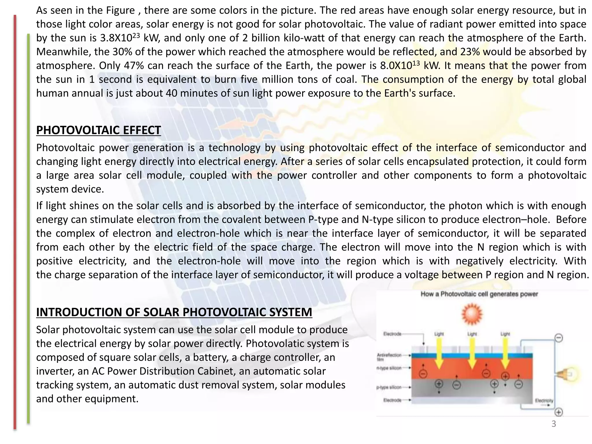 solar photovolatic power system | PPTX