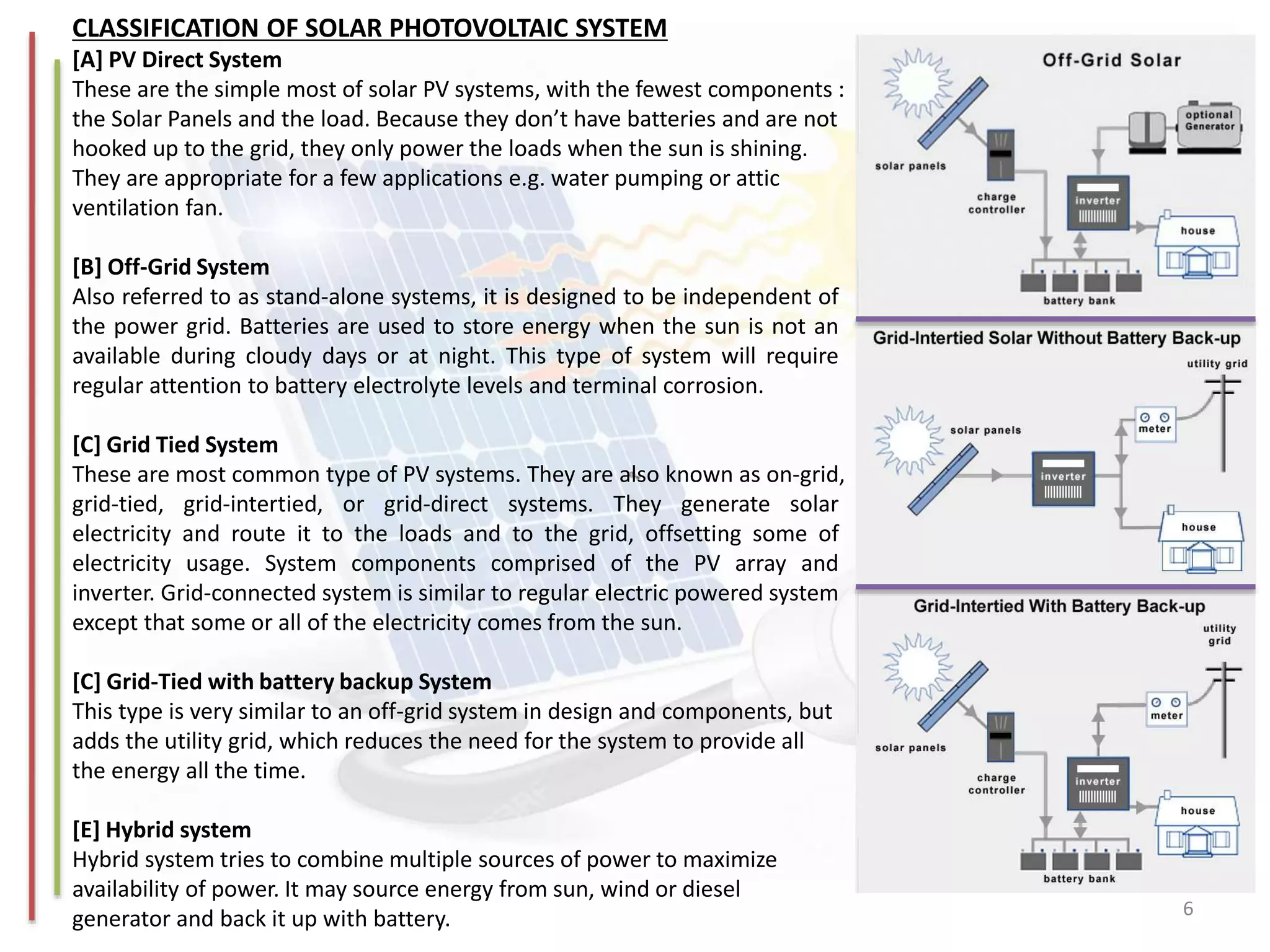 solar photovolatic power system | PPTX