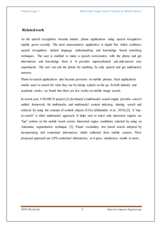 MultiModal Image Search on Mobile Device | PDF