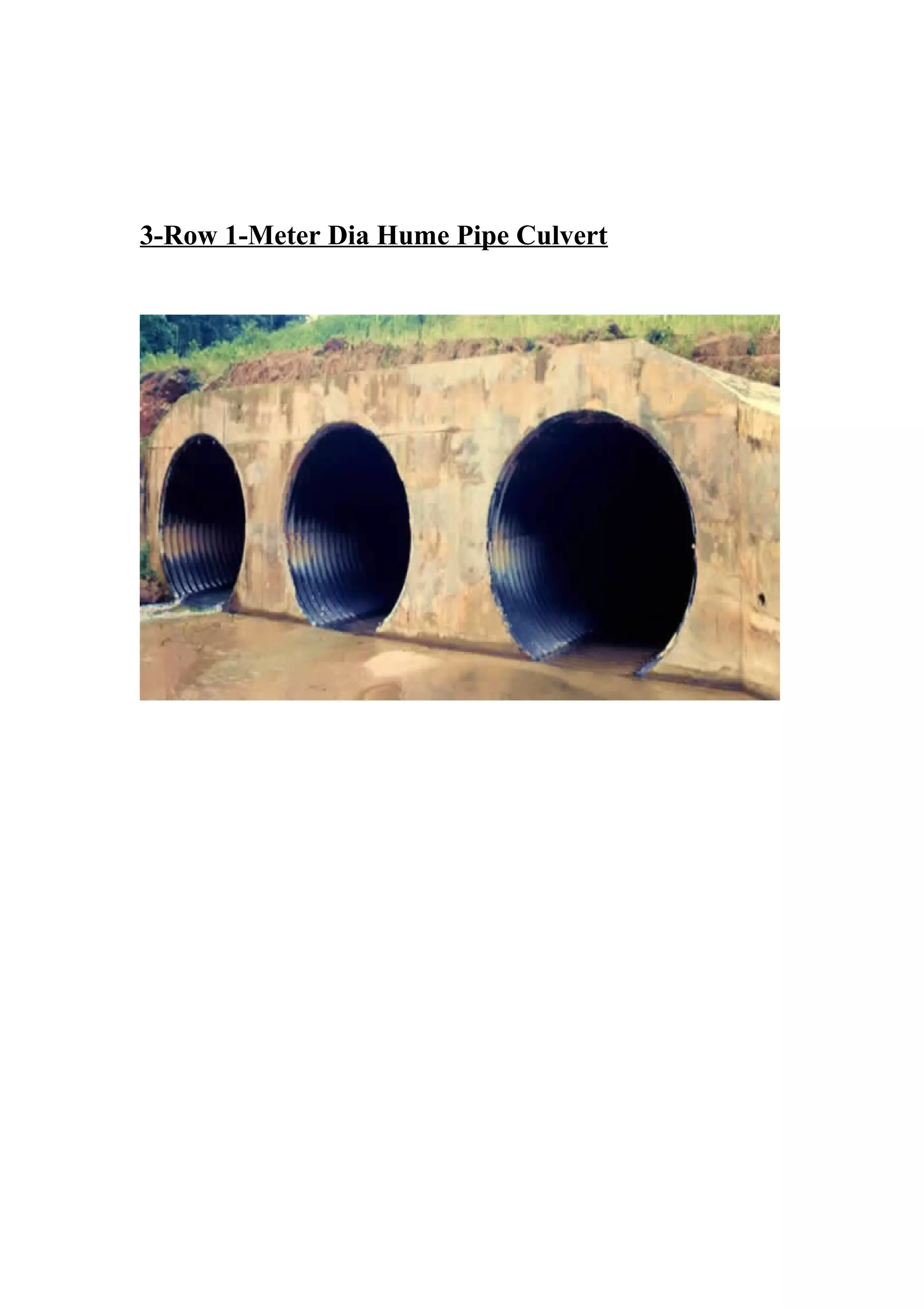 Minor Project Report On Construction of Pipe Culvert | DOC