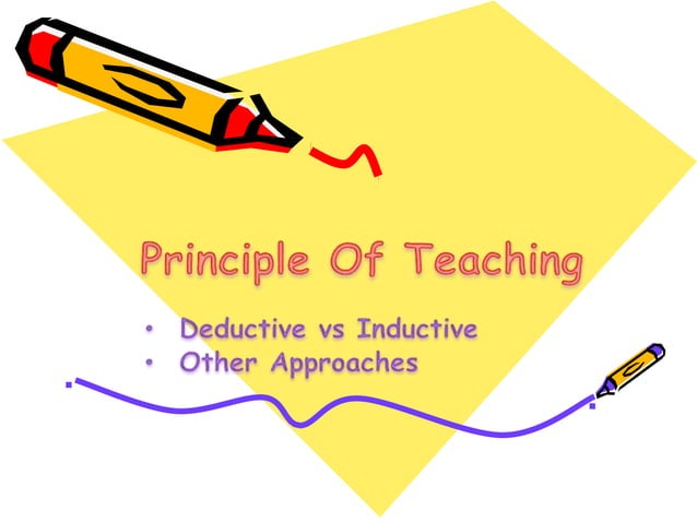 Principle of teaching | PPTX