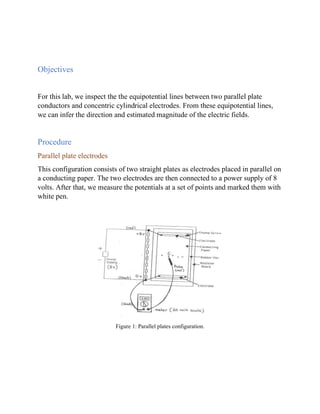 REPORT2- electric and equipotentials | PDF