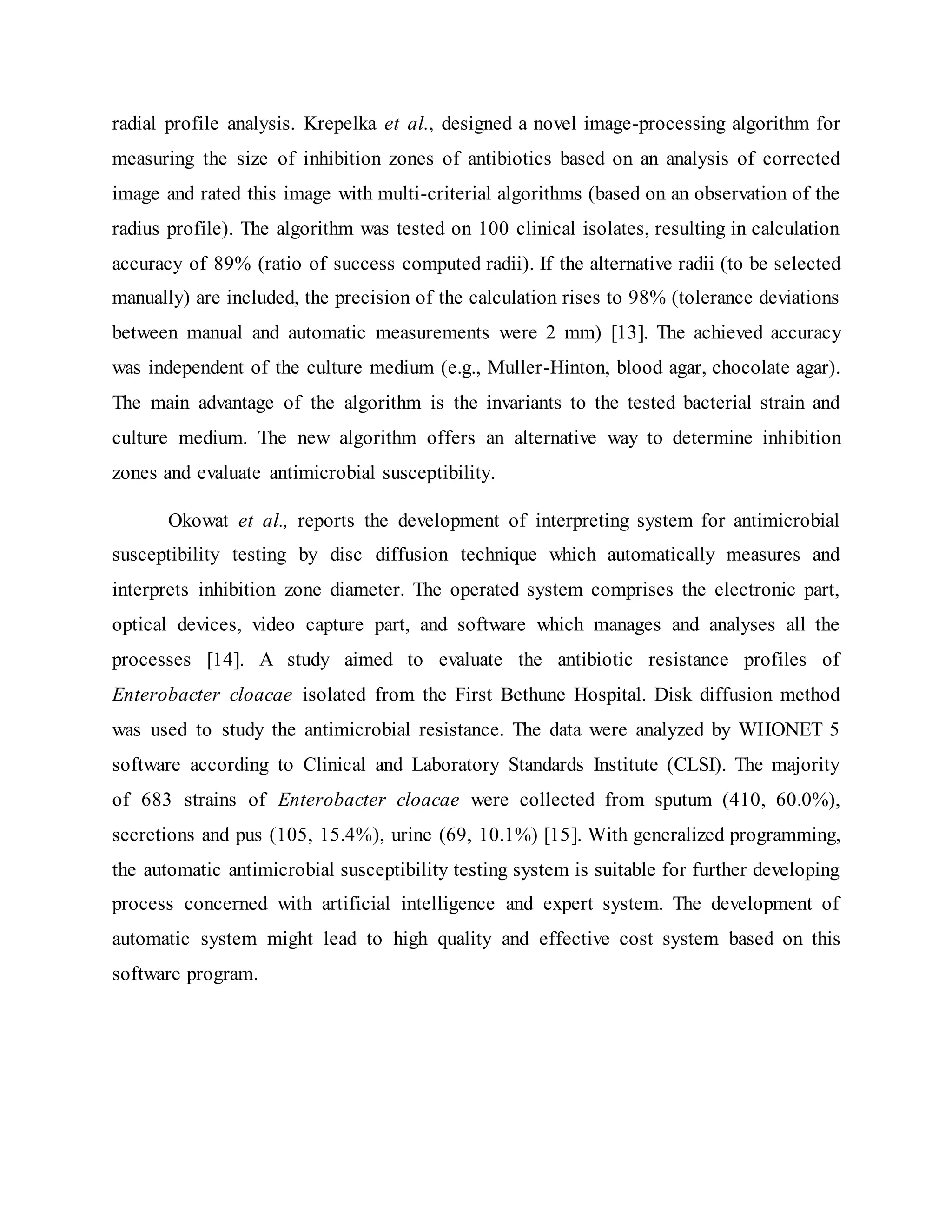 The evaluation of antimicrobial susceptibility testing using MATLAB | DOCX