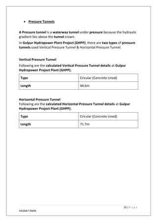 Gulpur Hydropower Plant Project Full Report 2019 | PDF