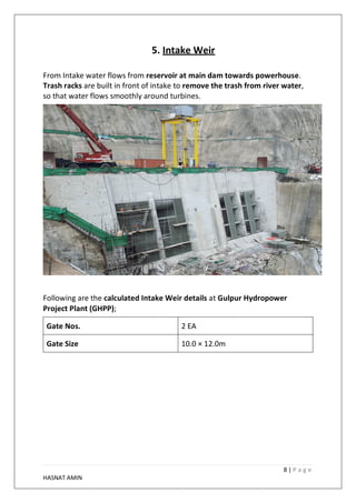 Gulpur Hydropower Plant Project Full Report 2019 | PDF
