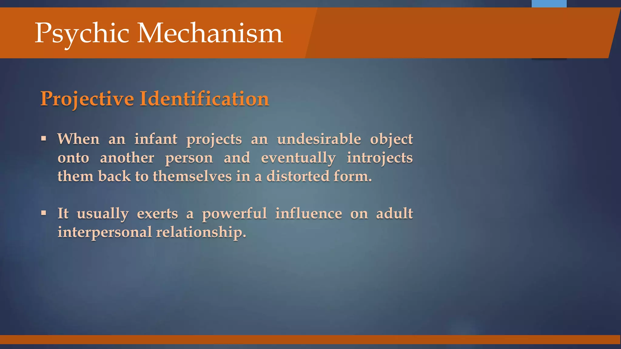 Object Relation Theory - Melanie Klein | PPTX