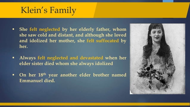 Object Relation Theory - Melanie Klein | PPT