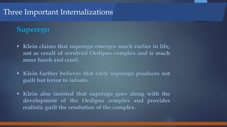 Object Relation Theory - Melanie Klein | PPT