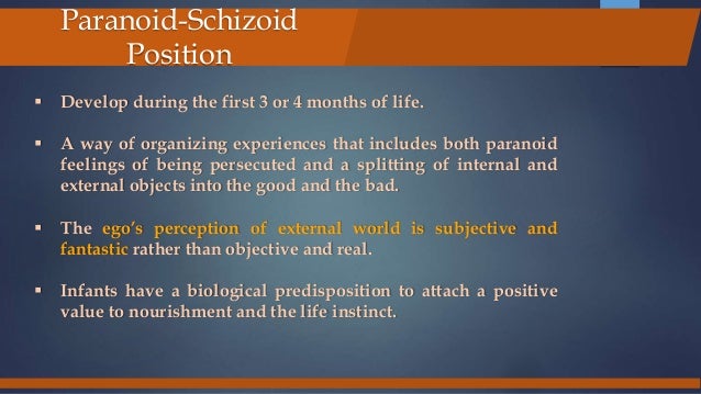 Object Relation Theory Melanie Klein