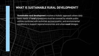 REPORT # 4 RURAL DEVELOPMENT | PPT