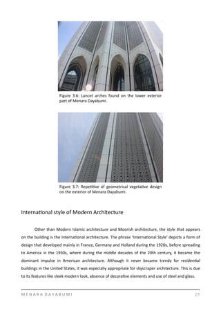 Menara Dayabumi Analysis Report | PDF