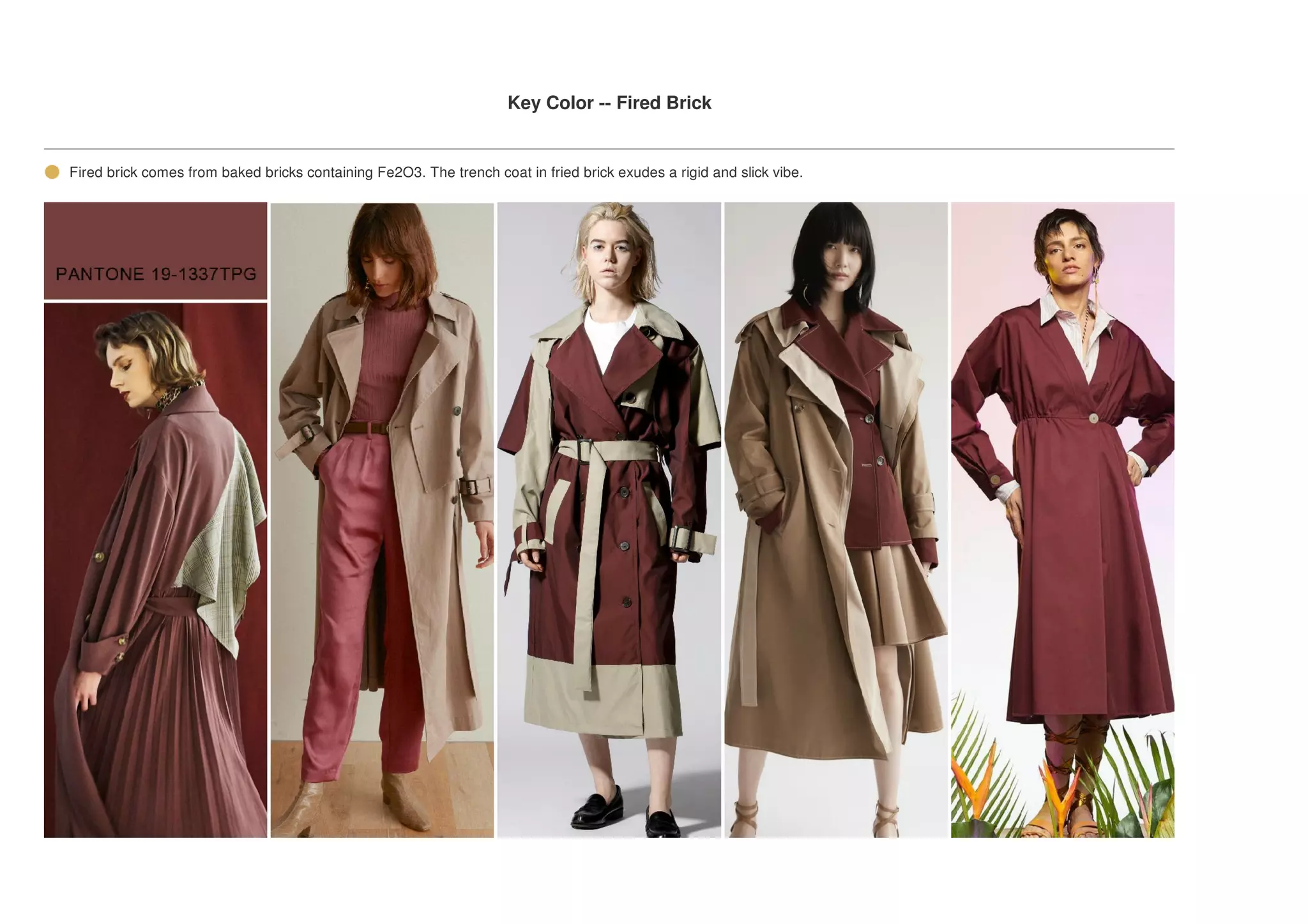 The Color Trend for Juniors' Trench Coats | PPT