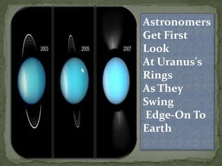 Report about uranus | PPTX | Space and Astronomy | Science