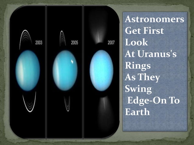 Report about uranus | PPT