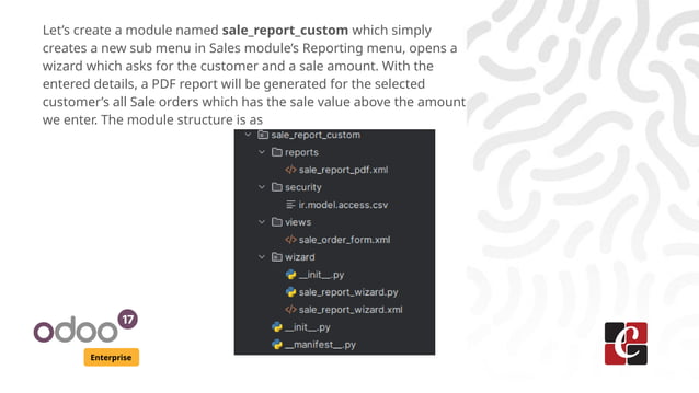 Report Actions In Odoo 17 - Odoo 17 Slides | PPTX