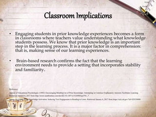 Activating Prior Knowledge | PPTX