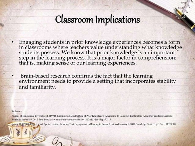 Activating Prior Knowledge | PPTX